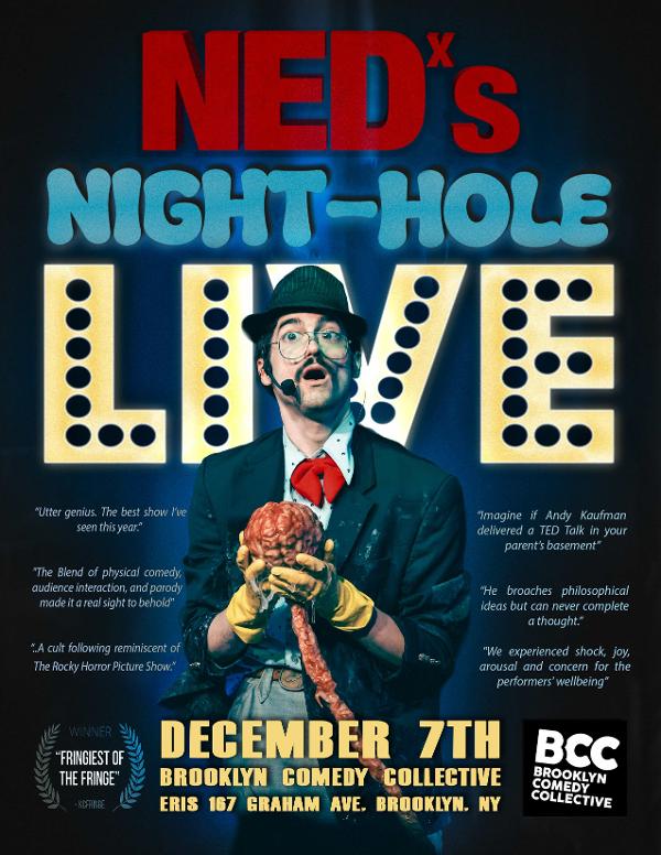 Brooklyn Comedy Show: NED's Night-Hole LIVE - Dec 7, 2025 - World Today ...