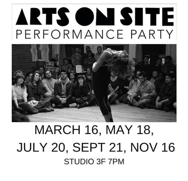 Performance Party - Arts On Site 11/16/24