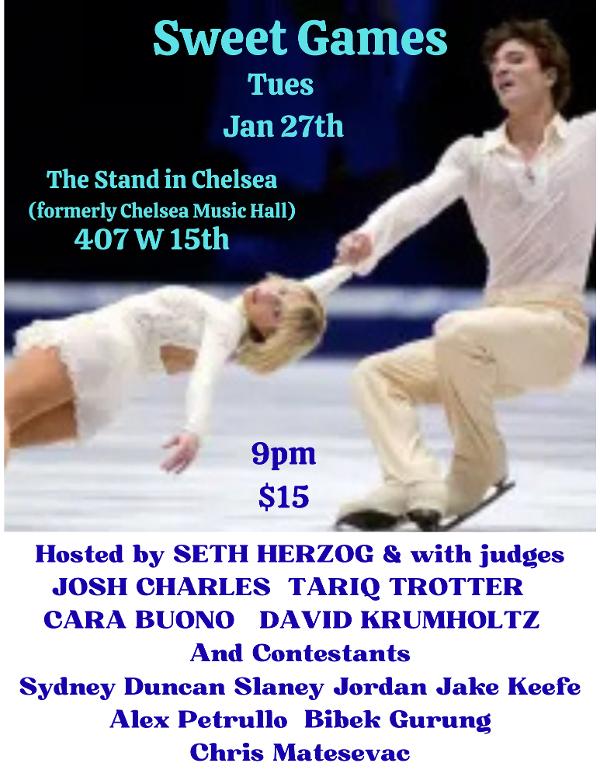 Sweet Games '26! - Chelsea Music Hall 01/27/26