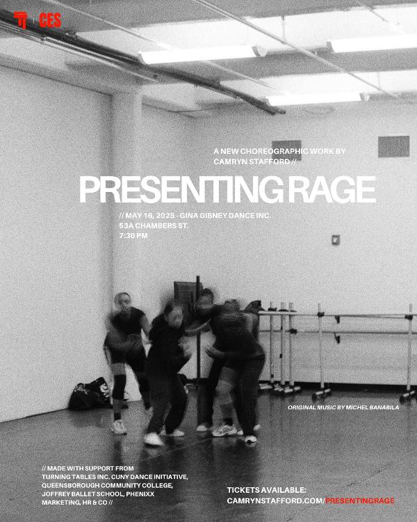 Presenting Rage - Gibney Dance Center 05/16/25