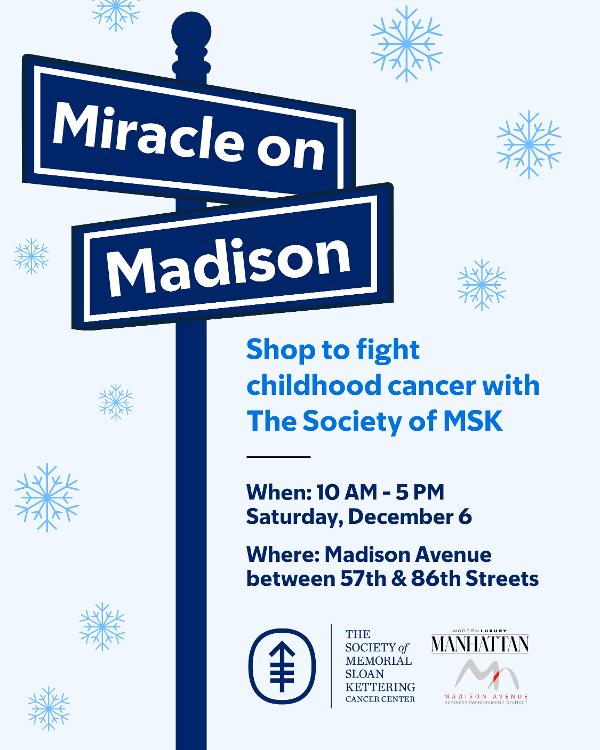 39th Annual Miracle on Madison - Madison Avenue 12/06/25